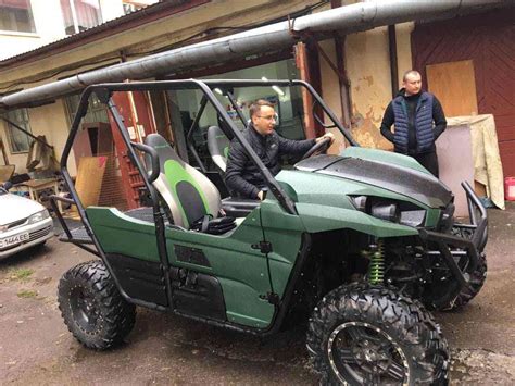 На Львівщині студент профтеху самотужки створив багі для військових ФОТО