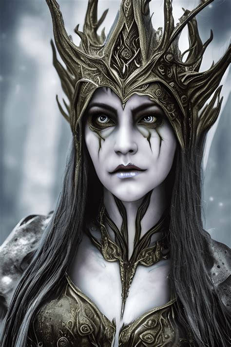 Elven Banshee Queen Of The Forsaken Graphic Creative Fabrica
