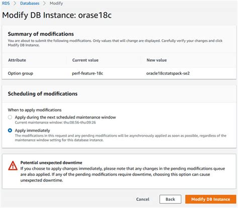 Analyzing Performance Management In Oracle Se Using Amazon Rds For Oracle Aws Database Blog