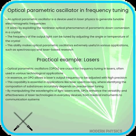 Optical Parametric Oscillator Precise Efficient And Versatile Tuning