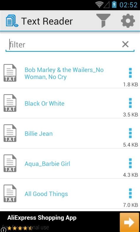 Reader For Text Files Android App Source Code By Livecodedev Codester