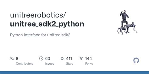Github Unitreeroboticsunitreesdk2python Python Interface For Unitree Sdk2