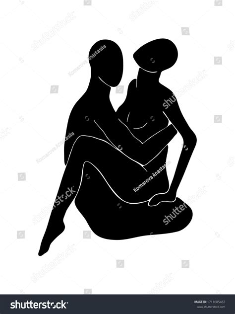 Couple Man Woman Having Sex While Stock Vector Royalty Free Shutterstock