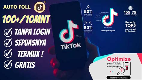 Script Termux Auto Follower Tiktok Terbaru Cara Menambah Followers