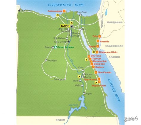 Туристическая карта Египта туристический блог об отдыхе в Беларуси