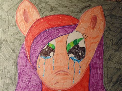 Sad Mlp By 64trisfour On Deviantart
