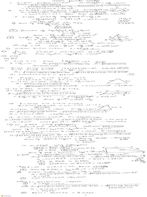 Herons Formula Test Paper Answers Pdf