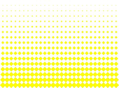 Yellow Diamond Vector Halftone For Patterning Dotting Texturing