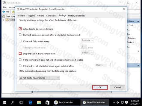 Windows OpenVPN Autoconnect Tutorial StrongVPN