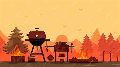 Premium Vector Free Vector Bbq Background