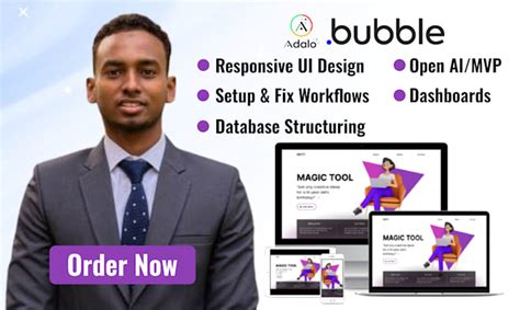 Develop A Web App Mvp Or Website On Bubble Io Responsive Openai Api Integration By Zomaamos