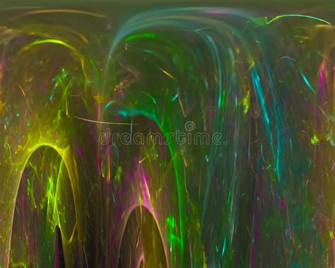 Abstract Texture Imagination Flow Fractal Magic Science Creative Futuristic Decoration Elegance