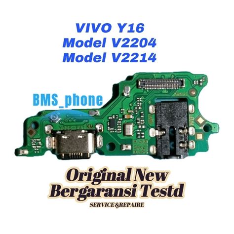 Pcb Board Casing Connector Original Vivo Y16 Mic Casing Connector