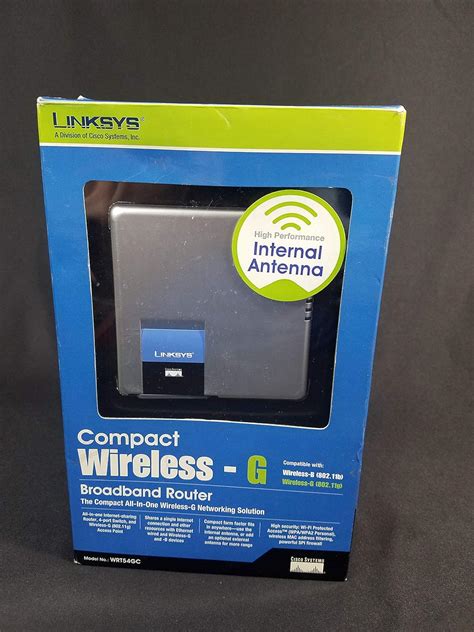 Linksys Compact Wireless G Broadband Router Wrt Gc Amazon Ca Electronics