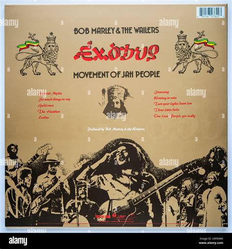 Back Cover Of The 2015 Reissue Of The Exodus Album By Bob Marley And