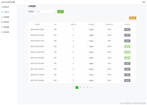 微信小程序扫码点餐订餐系统uni Appspringboot后端vue管理端项目全套源码完成文档说明毕业论文微信小程序qq