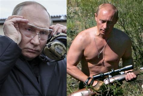 징집병 앞 저격총 엎드려쏴 시범 보인 푸틴강한 남자 연출