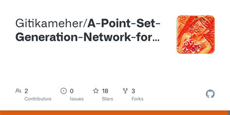 github gitikameher a point set generation network for 3d object reconstruction from a single image