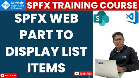 Display Sharepoint Online List Items In Spfx Web Part Using React Youtube