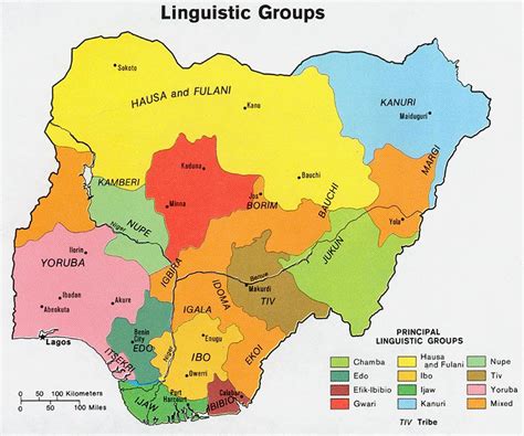 Maps Of Nigeria