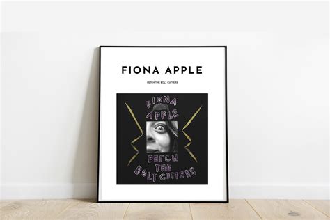 Fiona Apple Fetch The Bolt Cutters Album Inspired Art Print Fiona