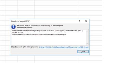 Re Error While Downloading From Alv To Excel Sap Community