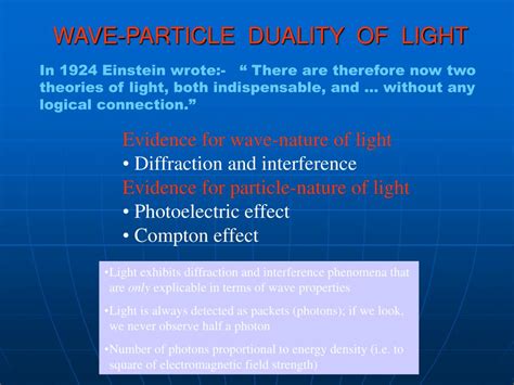 PPT WAVE PARTICLE DUALITY OF LIGHT PowerPoint Presentation Free Download ID PPT WAVE PARTICLE DUALITY OF LIGHT PowerPoint Presentation Free Download ID