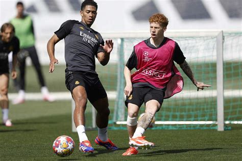 சாம்பியன்ஸ் லீக் இறுதி ஆட்டத்துக்குத் தயாராகும் ரியால் மட்ரிட்டின் ஜூட் பெலிங்ஹம் விளையாட்டு