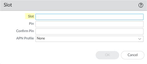 Configure G For A Cellular Interface