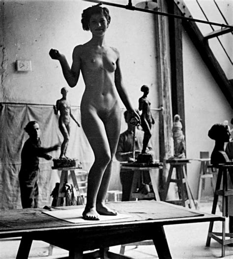 Sculpture Academy Paris C 1935 Pic