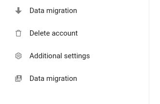 Do Not Create New Section For Data Migration In Settings Issue 401