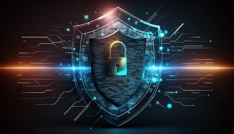 Premium Ai Image Cyber Security And Privacy Concept Of Data Protection