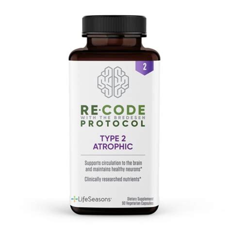 Type 2 Atrophic Bredesen Recode Protocol Supplements