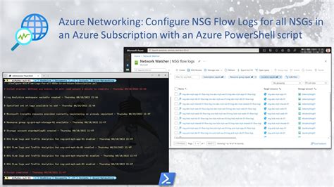 Azure Networking Configure Nsg Flow Logs For All Nsgs In An Azure Subscription With An Azure