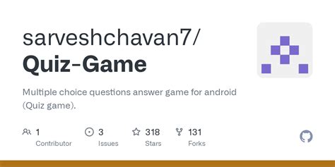 Github Sarveshchavan7quiz Game Multiple Choice Questions Answer Game For Android Quiz Game