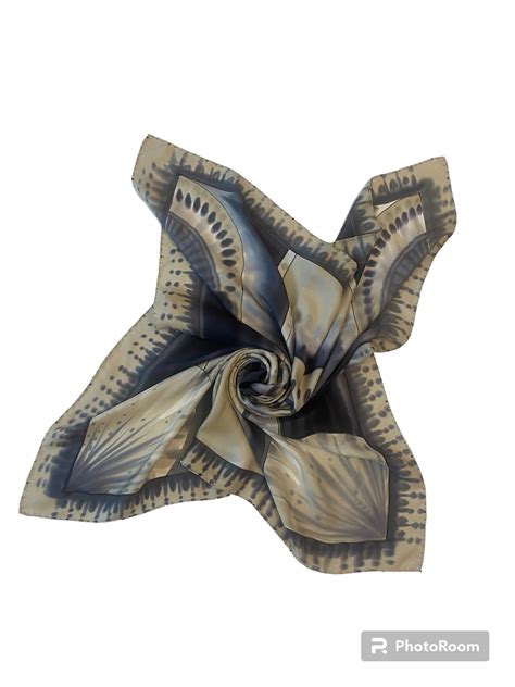 Шёлковый платок батик Вечер