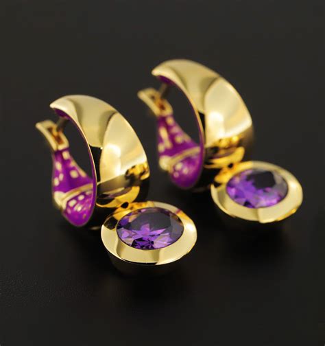 ძვირფასი თვლების საყურეები Franco Fontana