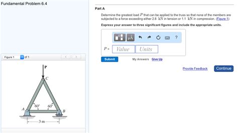 Solved Determine The Greatest Load P That Can Be Applied To Chegg