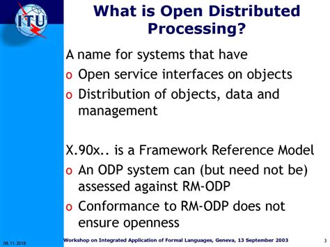 Itu Languages For Odp A Personal View I May Be Wrong Ppt Download