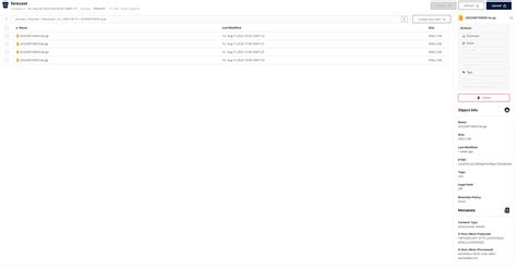 Invalid Metadata Visible In Minio Web Console · Issue 17918 · Minio
