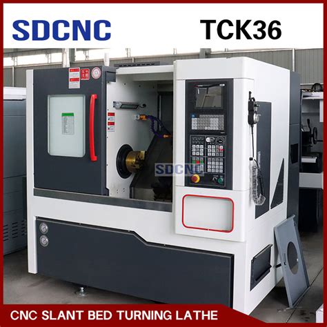 High Precision Cnc Slant Bed Turning Lathe Slant Bed Mini Cnc Lathe China Tck36 And Cnc Slant