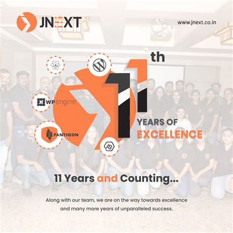 Umesh Hirpara On Linkedin Congratulations Jnext Services Pvt Ltd For 11th Anniversary Many