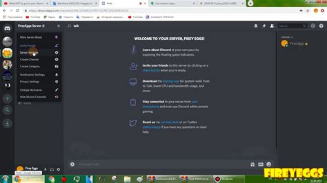 i making discord server youtube