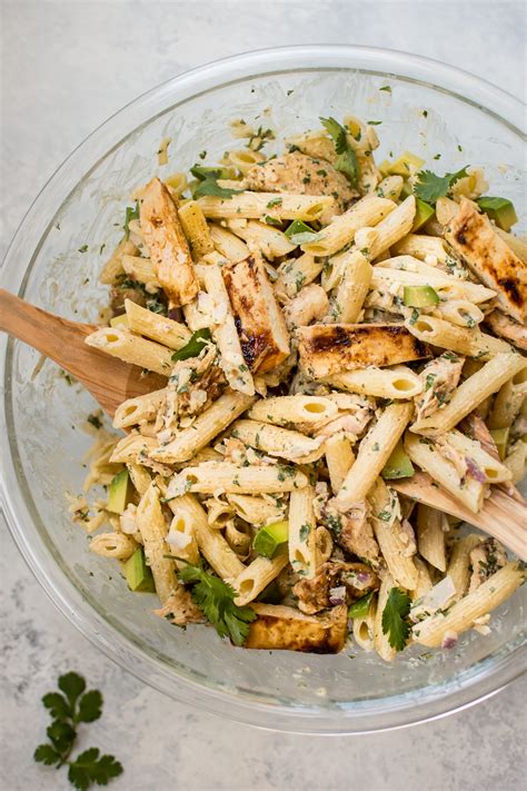 Grilled Chicken Pasta Salad • Salt And Lavender