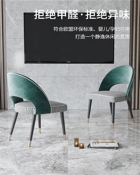 북유럽 다이닝 체어 가정용 모던 심플 레저 책상 스툴 등받이 메이크업 네트 차 티몬