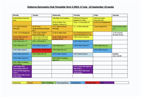 Registration Is Open For July Holiday Programme And Term 3