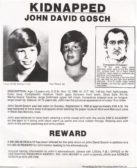 Johnny Gosch Part 2 — And Then They Were Gone