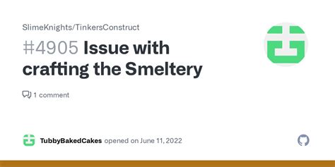 Issue With Crafting The Smeltery · Issue 4905 · Slimeknights Tinkersconstruct · Github