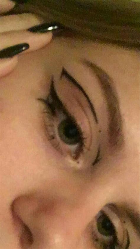Strawberry Schminke Foto Gesicht Schminken Eyeliner Arten