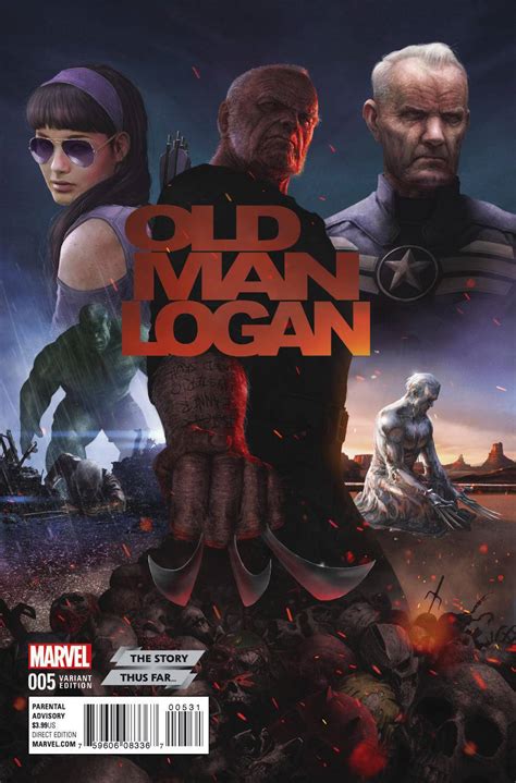 Image Old Man Logan Vol 2 5 Story Thus Far Variant Marvel Database Fandom Powered By Wikia